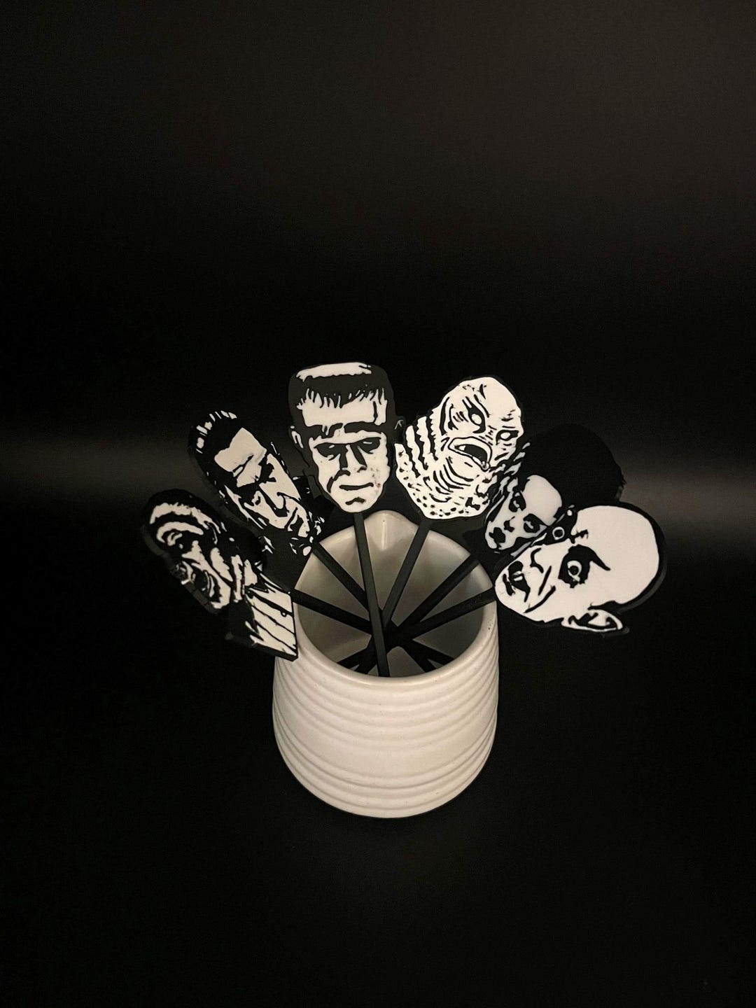 Classic Horror Film Monster Stirrers/swizzle Sticks – Set of 6 ...