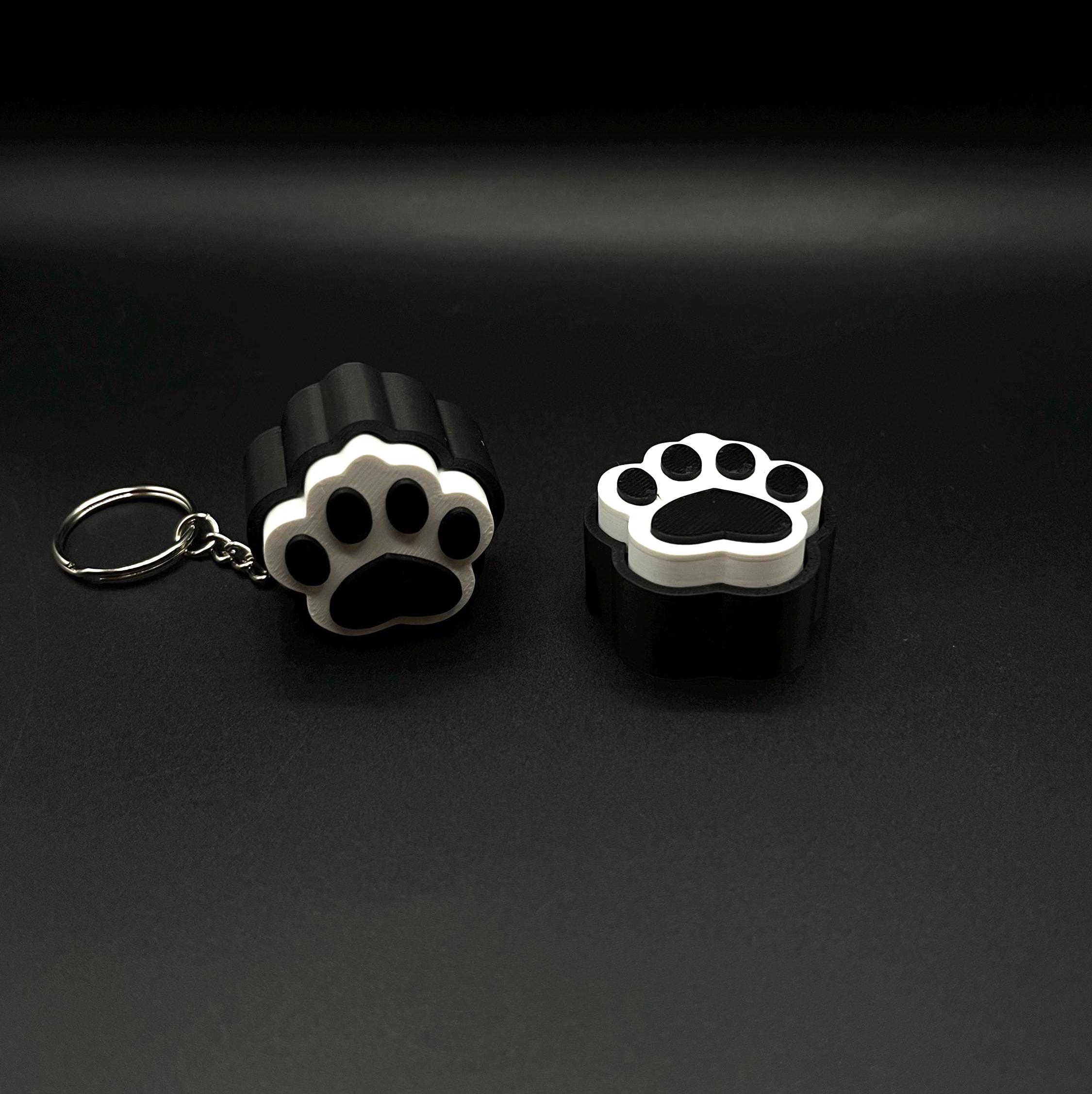 Paw Print Fidget Clicker –pocket-sized Pet-inspired Stress Relief Toy ...