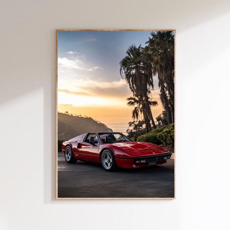 Ferrari308 Poster - Etsy