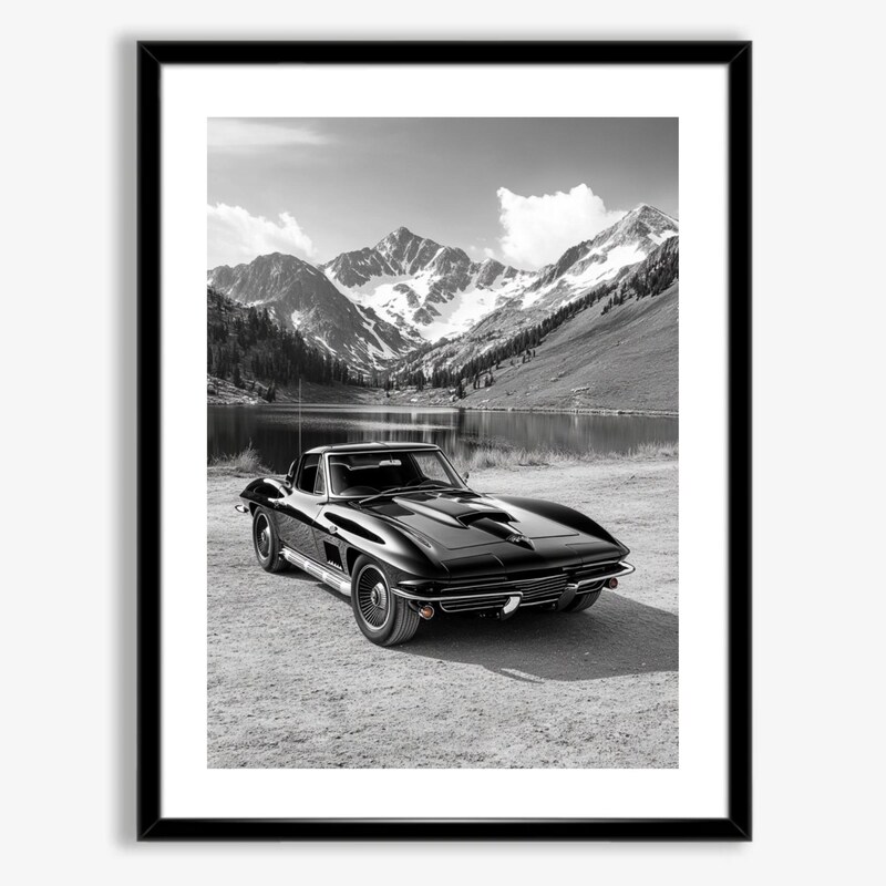 Muscle Car Print - Etsy