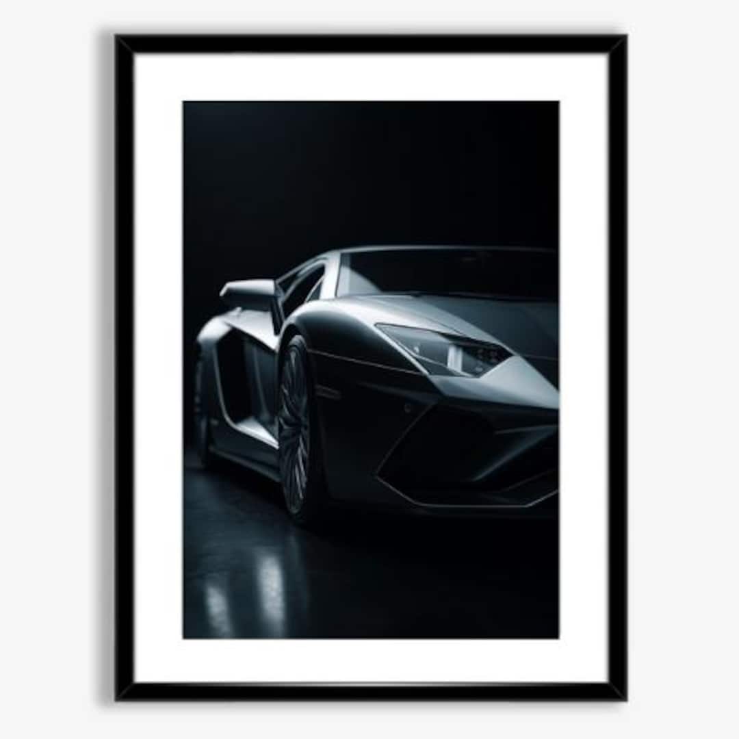 Lamborghini Aventador Wall Art | Luxury Supercar Poster | Exotic Car ...