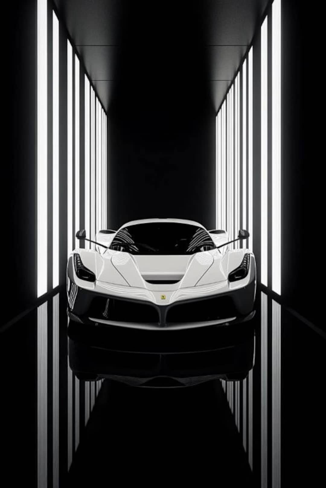 Ferrari Laferrari Poster | Digital Download | Printable Car Poster ...