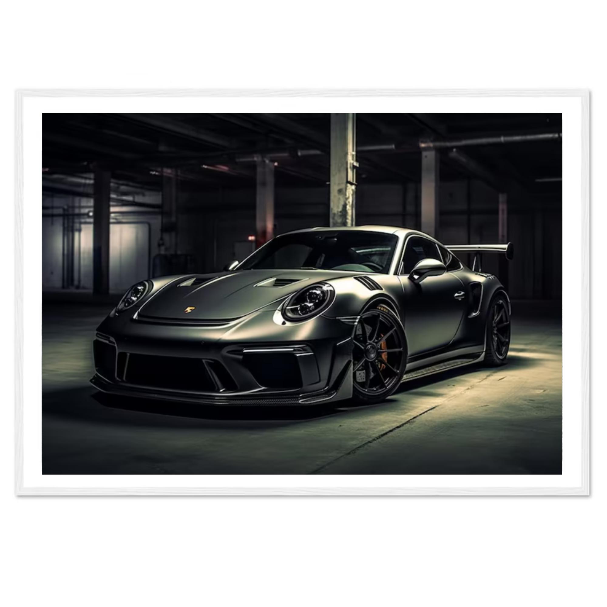 Porsche 911 GT3 Digital Art Print Luxury Sports Car Photo Modern Wall ...