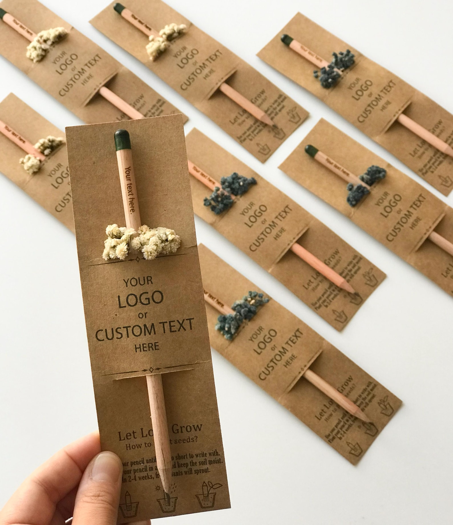 Personalized Corporate Pencil Gift, Business Giveaways, Gift for ...