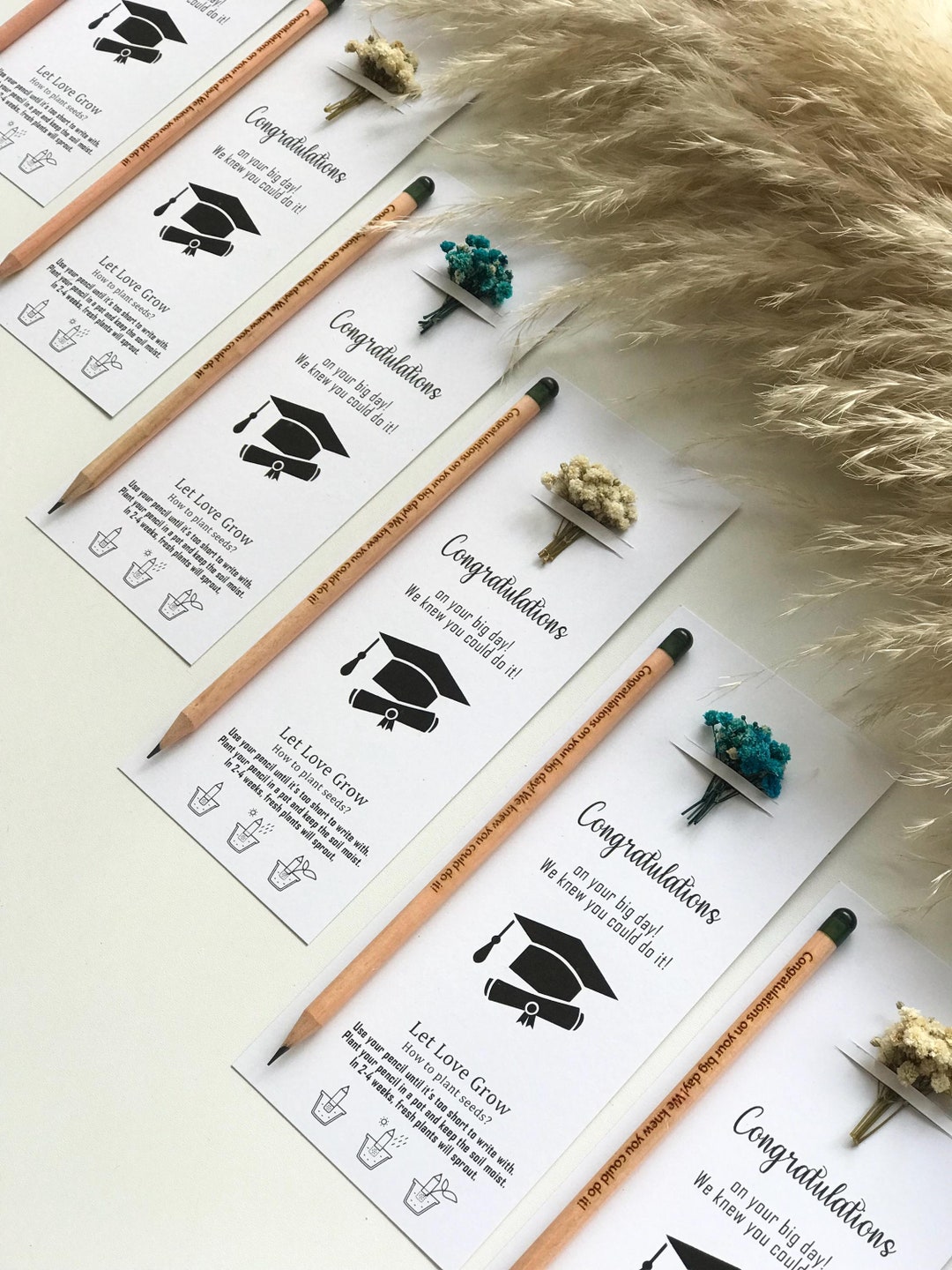 Custom Graduation Pencil Gifts, Affordable Graduation Favors ...