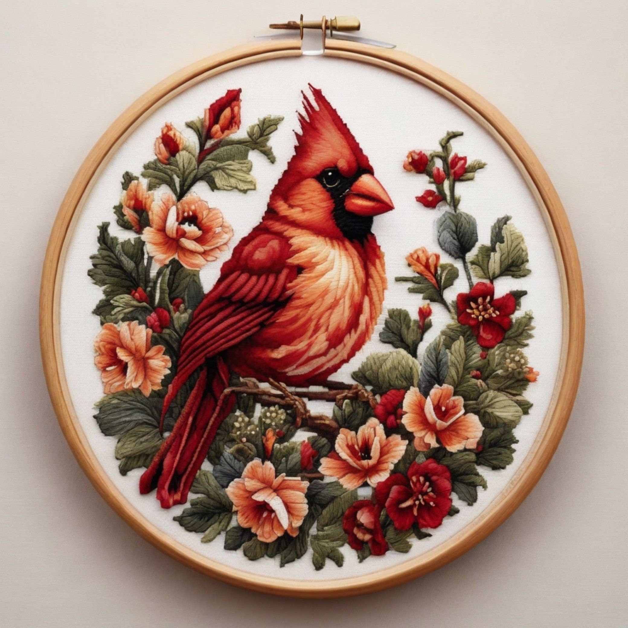 Cardinals Cross Stitch Pattern 1 Instant PDF Download Cardinalidae ...
