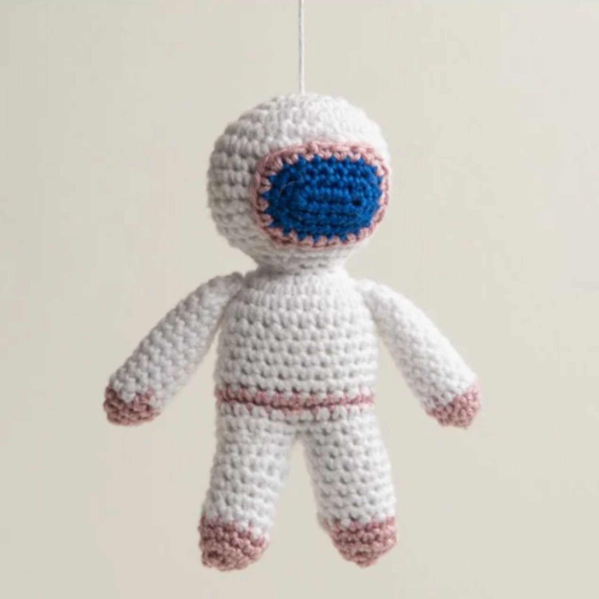 Newborn Mobile Crochet Pattern, Space Crochet Pattern, Crochet Planets, Crochet Astronaut, Baby ...