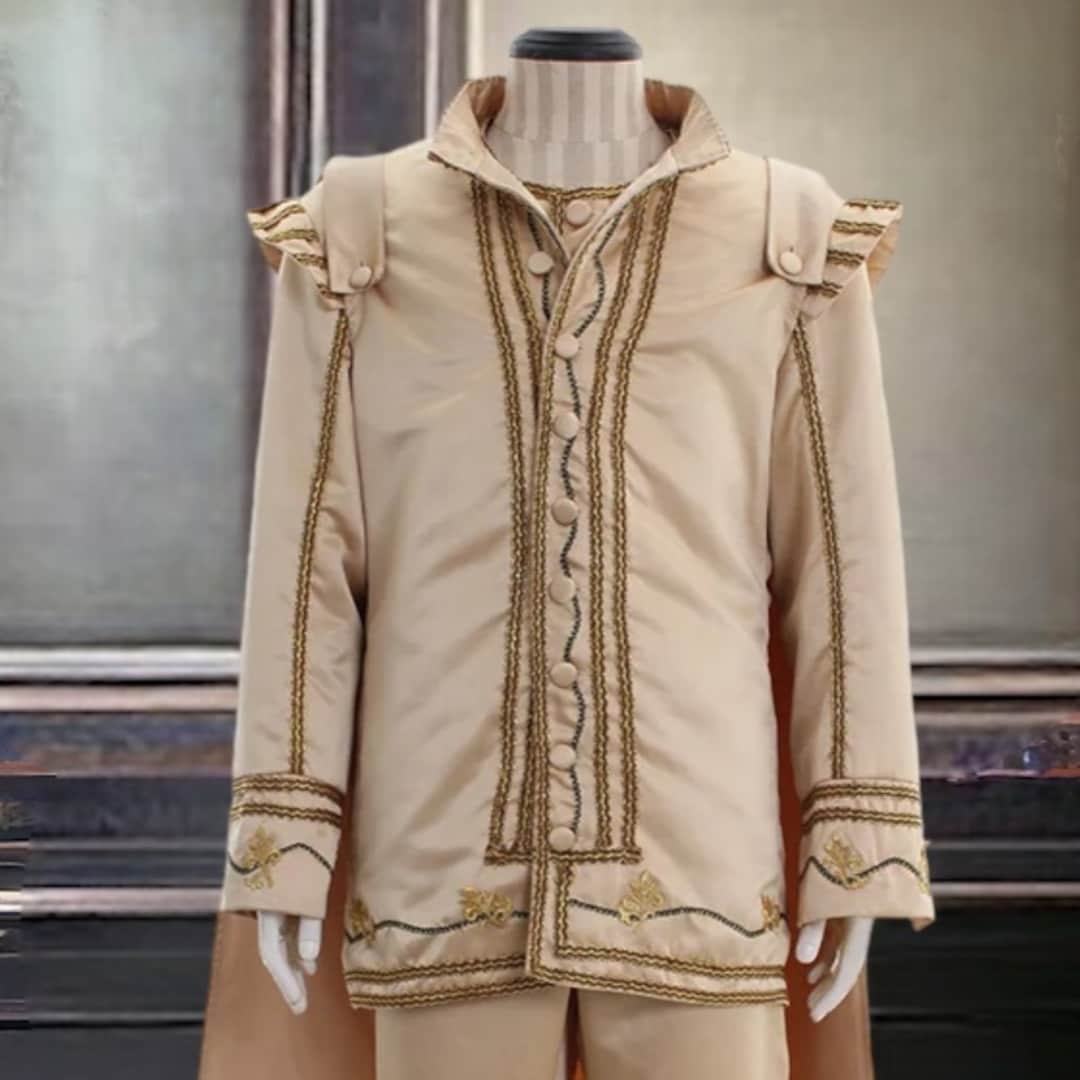 Medieval King Costume for Men, Tudor Era King Cosplay Outfit ...