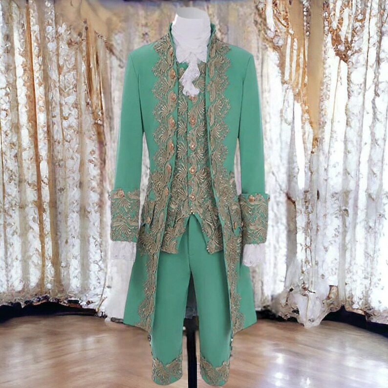 18th Century Regency Aristocrat Costume, Regency Era Men's Uniform ...