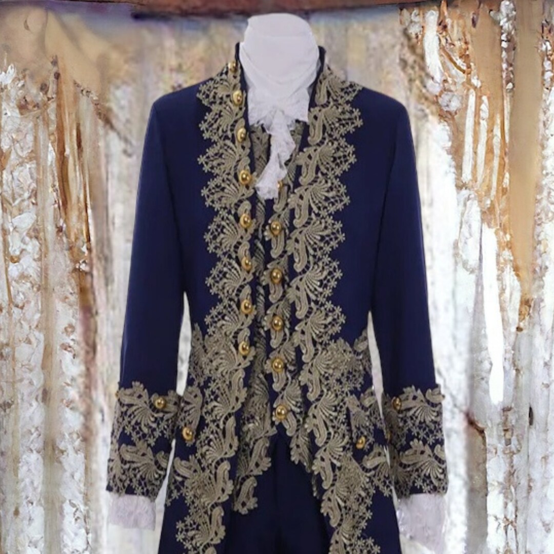 18th Century Regency Aristocrat Costume, Regency Era Men's Uniform ...