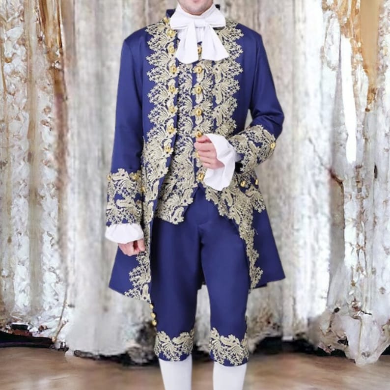 18th Century Regency Aristocrat Costume, Regency Era Men's Uniform ...