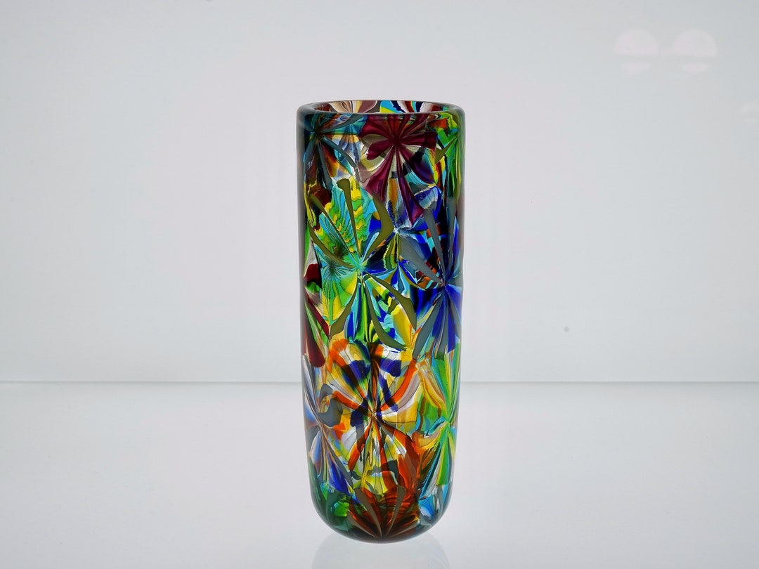 Exceptional Murano Glass Star Vase From 1950 - Etsy