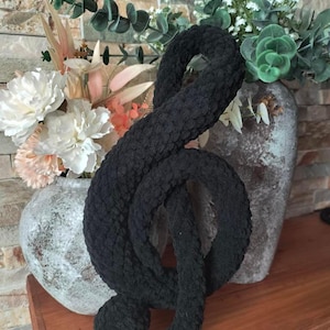 Crochet Treble Clef Pillow PDF Pattern | Crochet Treble Clef ...