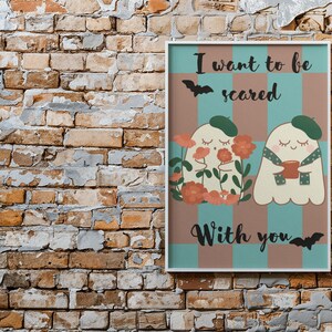 Ghost Couple Wall Art,forever My Boo,halloween Gift,haloween Decor ...