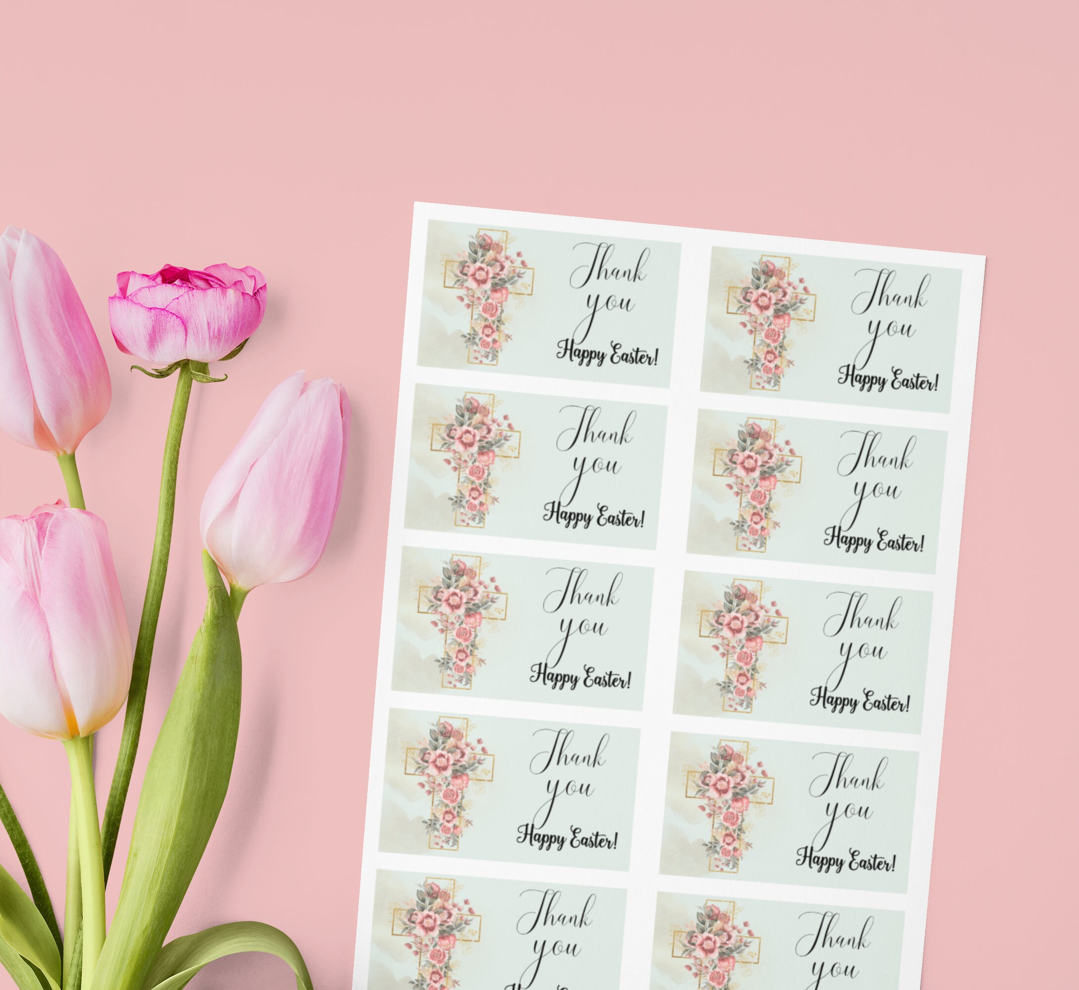 Instant Download Happy Easter Treat Bag Card,sweet Tag, Printable ...