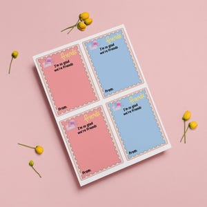 Adorable Animal Squishy Valentine Cards – Fun, Cute, and Perfect for ...