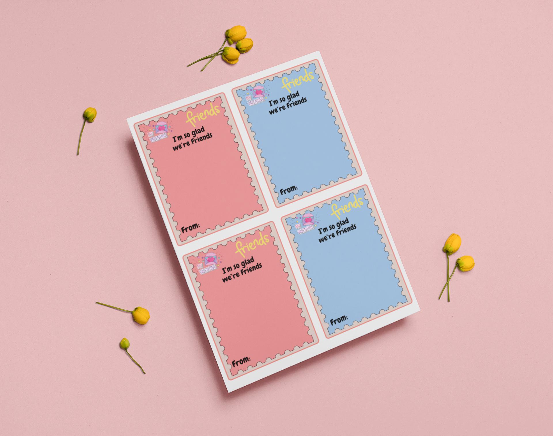 Adorable Animal Squishy Valentine Cards – Fun, Cute, and Perfect for ...