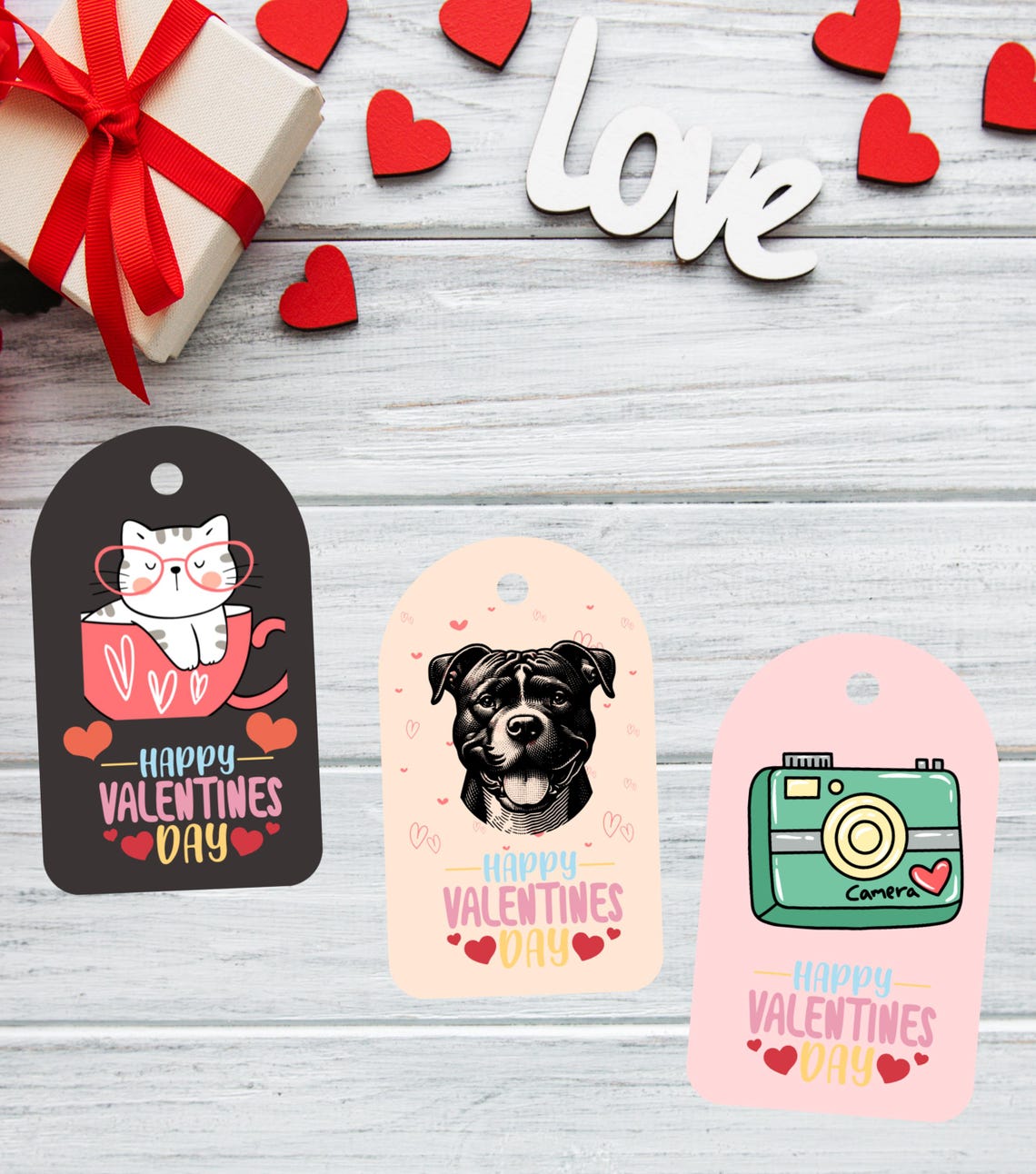 Tag Cute Valentine, Valentine Ideas, Digital Valentine Card, Gift Card ...