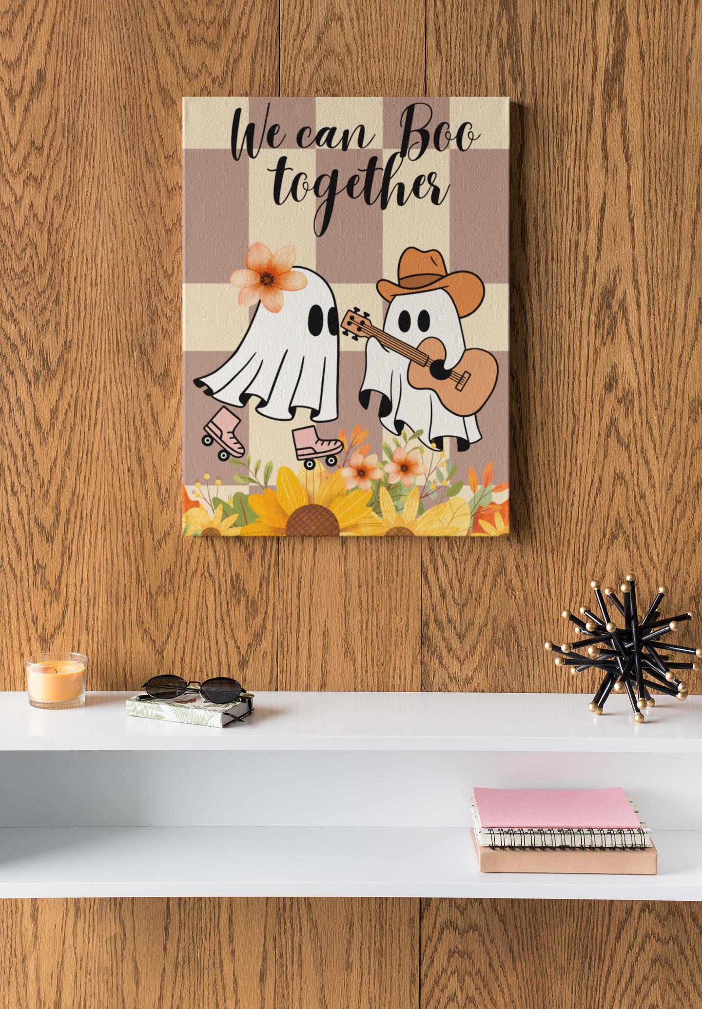 Ghost Couple Wall Art,forever My Boo,halloween Gift,haloween Decor ...