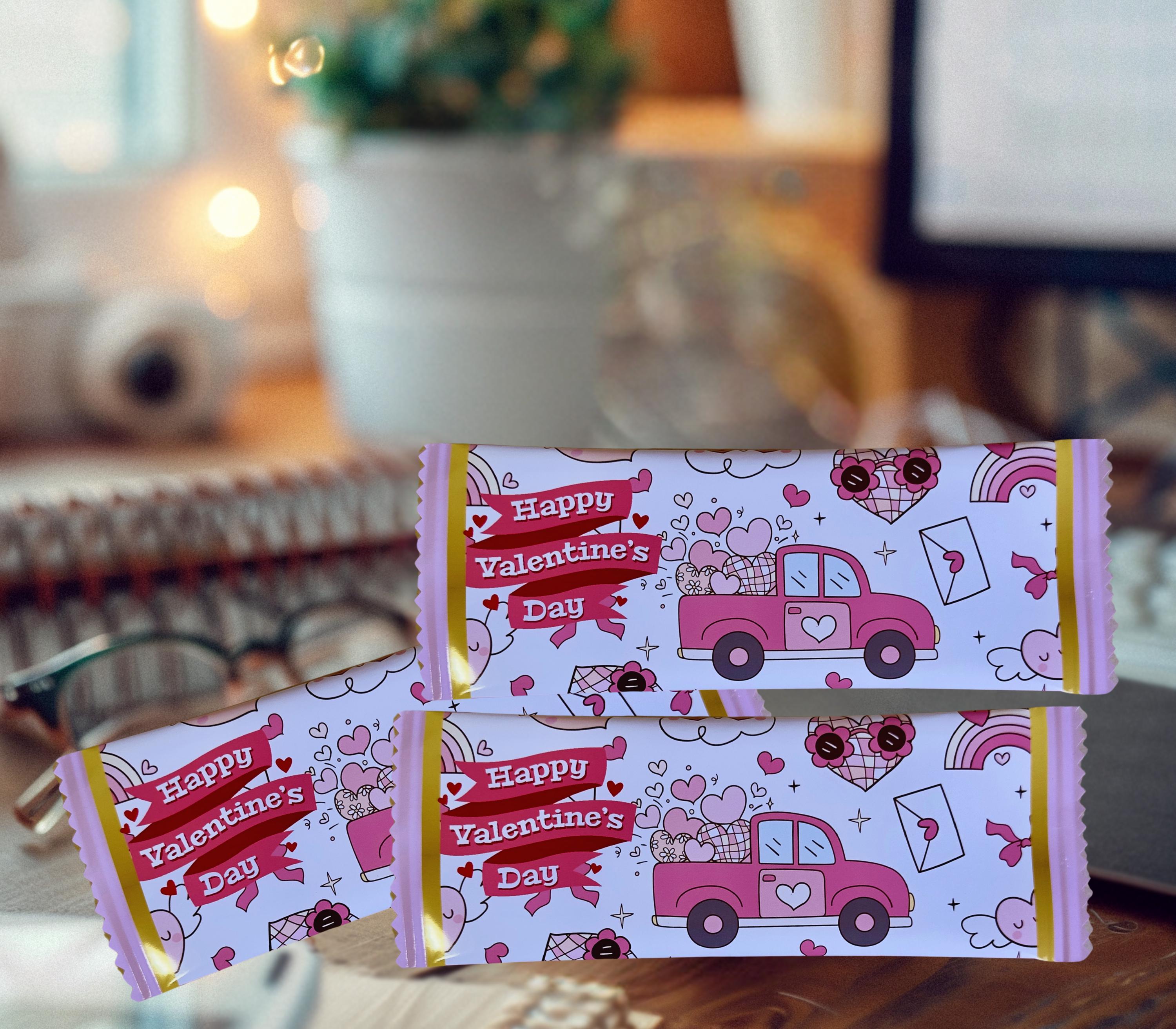 Valentine’s Day Chocolate Bar,chocolate Wrapper, Gift Chocolate ...