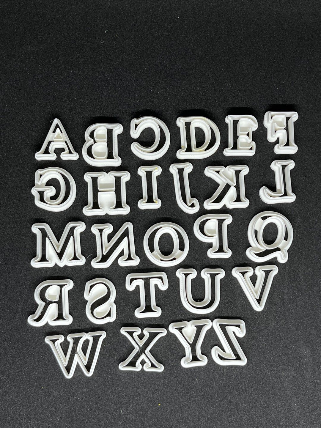 Complete A-Z 1-9 Alphabet Cookie Cutter Polymer Clay Cutter Set ...