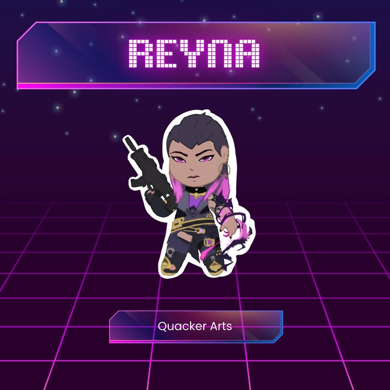 Valorant Reyna Png - Etsy