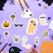 Halloween Stickers Pack | Cute Hand-drawn Stickers for Halloween ...