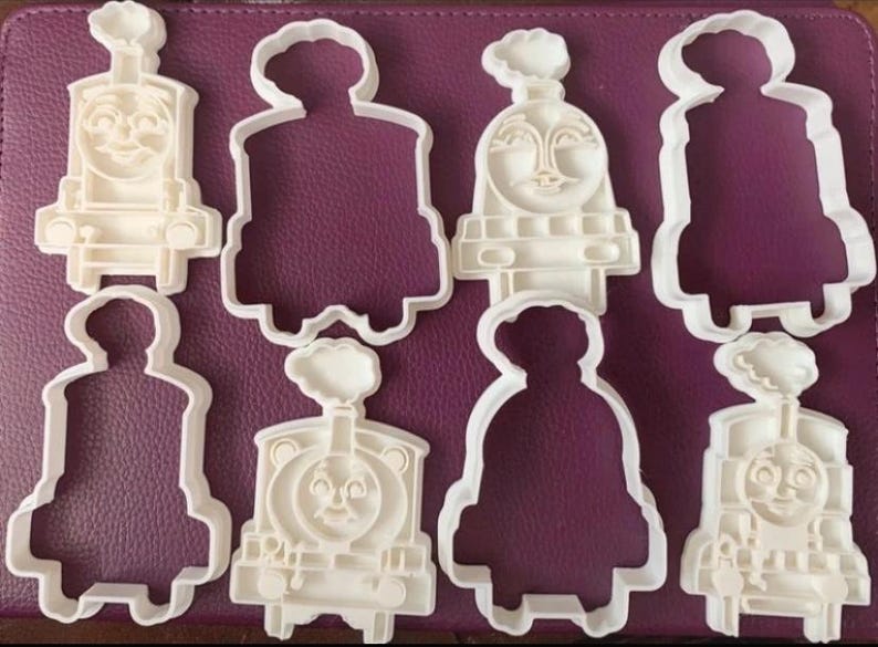 Thomas the Tank Engine Cookie Cutters Set off 4 - Etsy