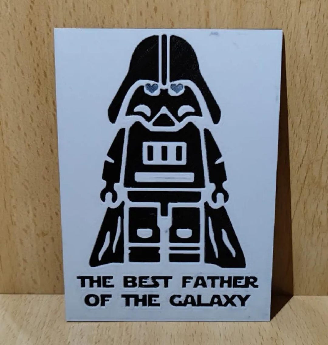 Fathers Day 3D Printed Art Sign (the Best Father) - Etsy