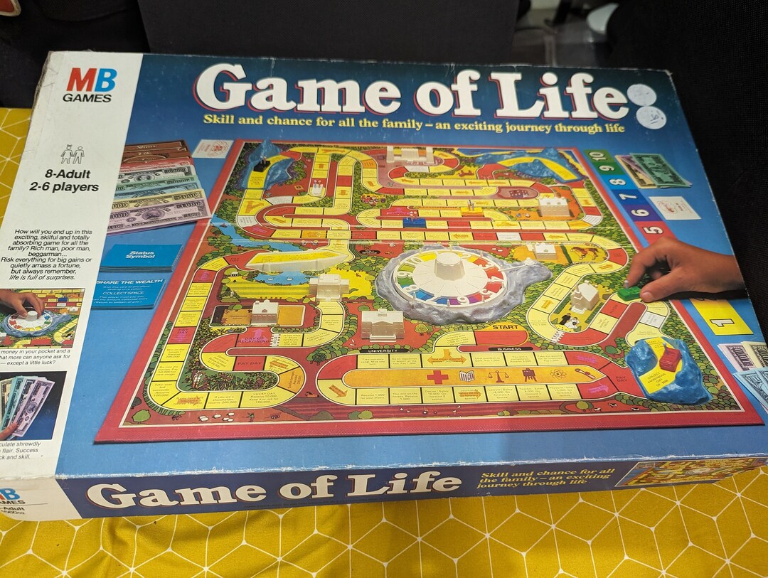 Vintage the Game of Life Board Game, 1978, Milton Bradley - Etsy