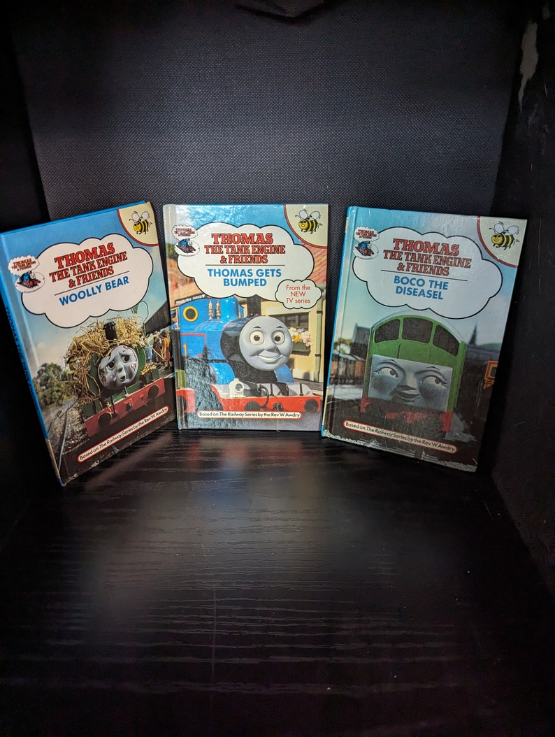 Thomas the Tank Engine and Friends Hardback Books 1990s Vintage - Etsy
