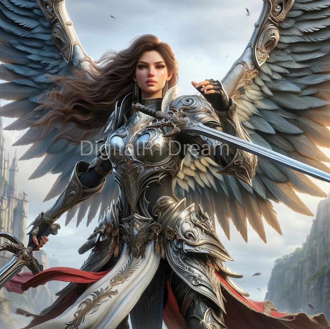 Beautiful Valkyrie Mythology Fantasy Art High Resolution JPG Digital ...