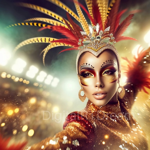 Carnival Headdress - Etsy