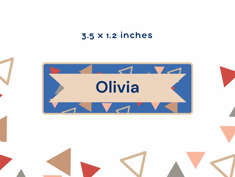 Editable Classroom Name Tags Template Printable Colored Labels Cubby ...