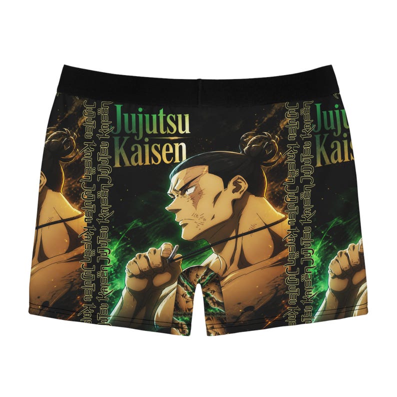 Jujutsu Kaisen Anime Print Boxer Briefs | All-over Character Design - Etsy