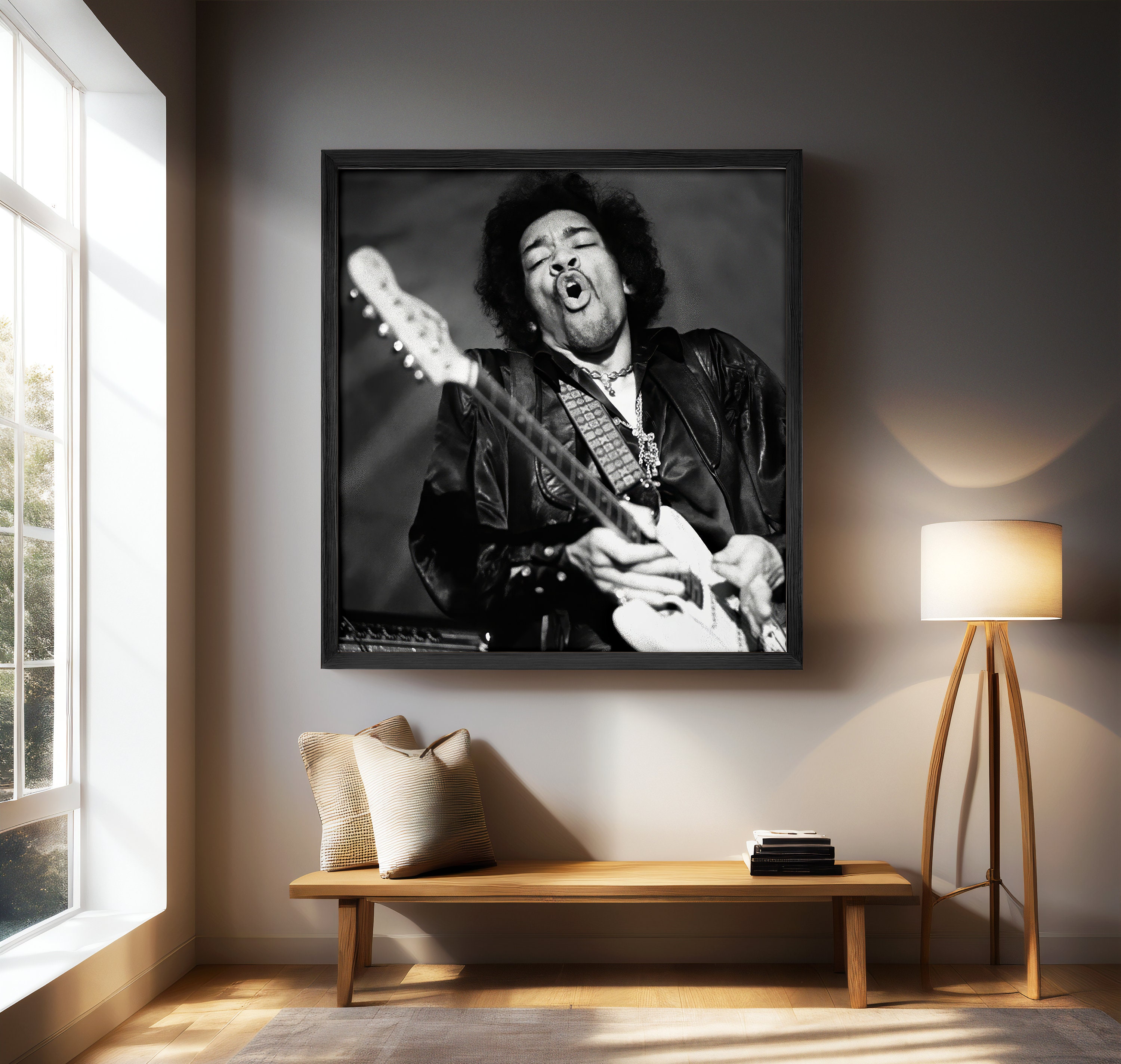 Jimi Hendrix Poster, guitar, music, rock, rock and roll, jimi hendrix ...