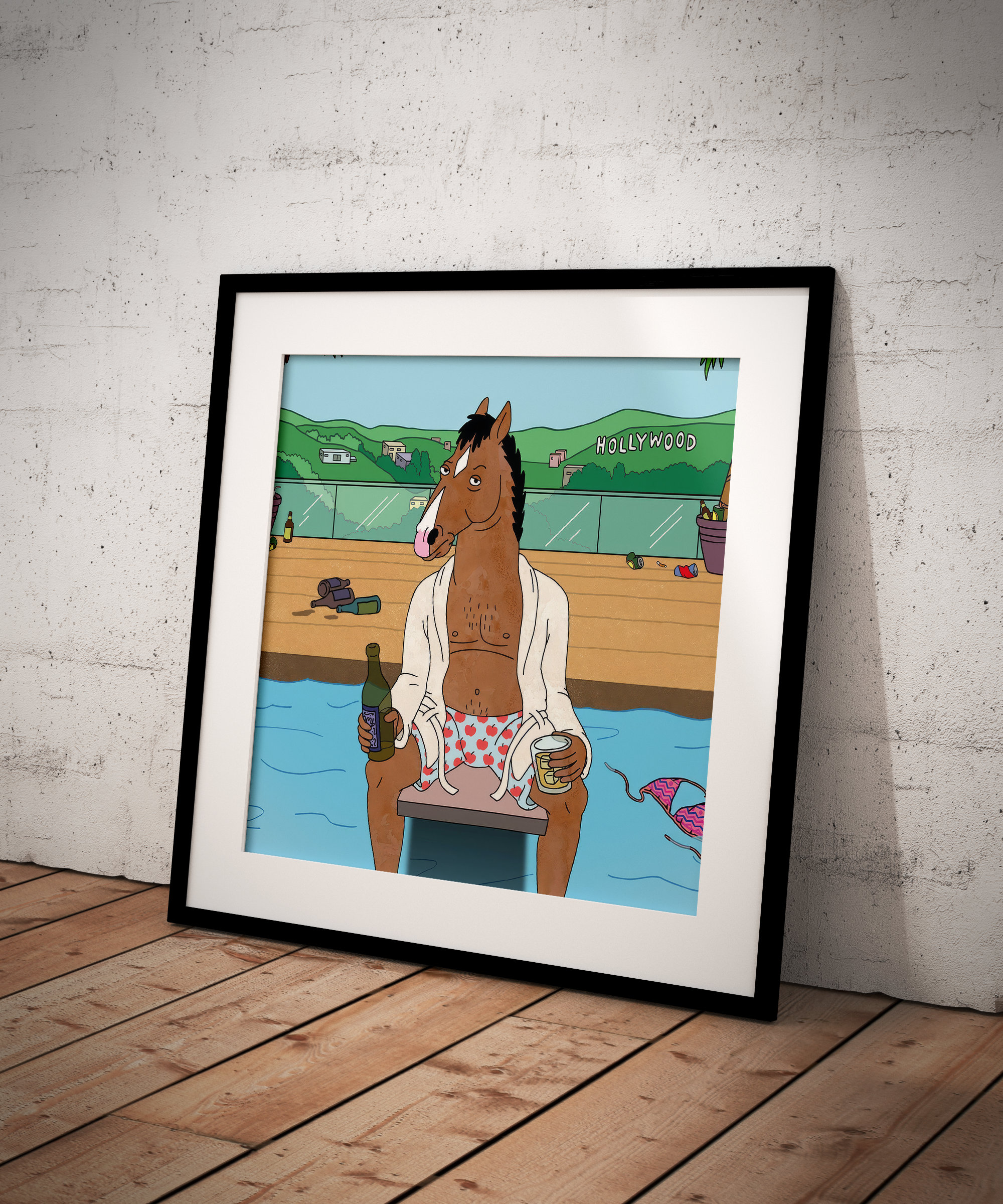 Bojack Horseman Poster, Bojack Poster, Netflix, Diane Nguyen, Bojack Horseman Art, Wall Art ...