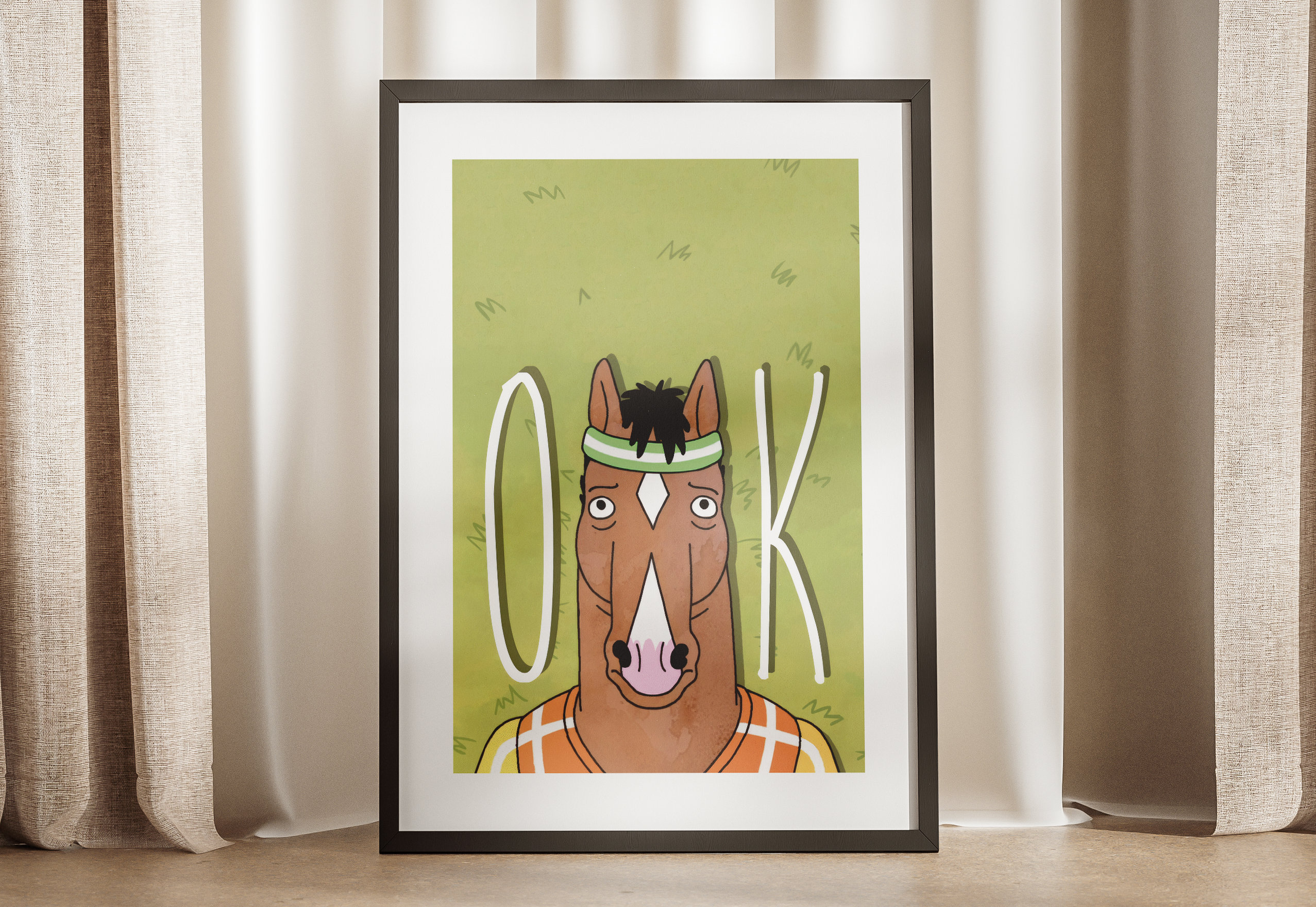 Bojack Horseman Poster, Bojack Poster, Netflix, Diane Nguyen, Bojack ...