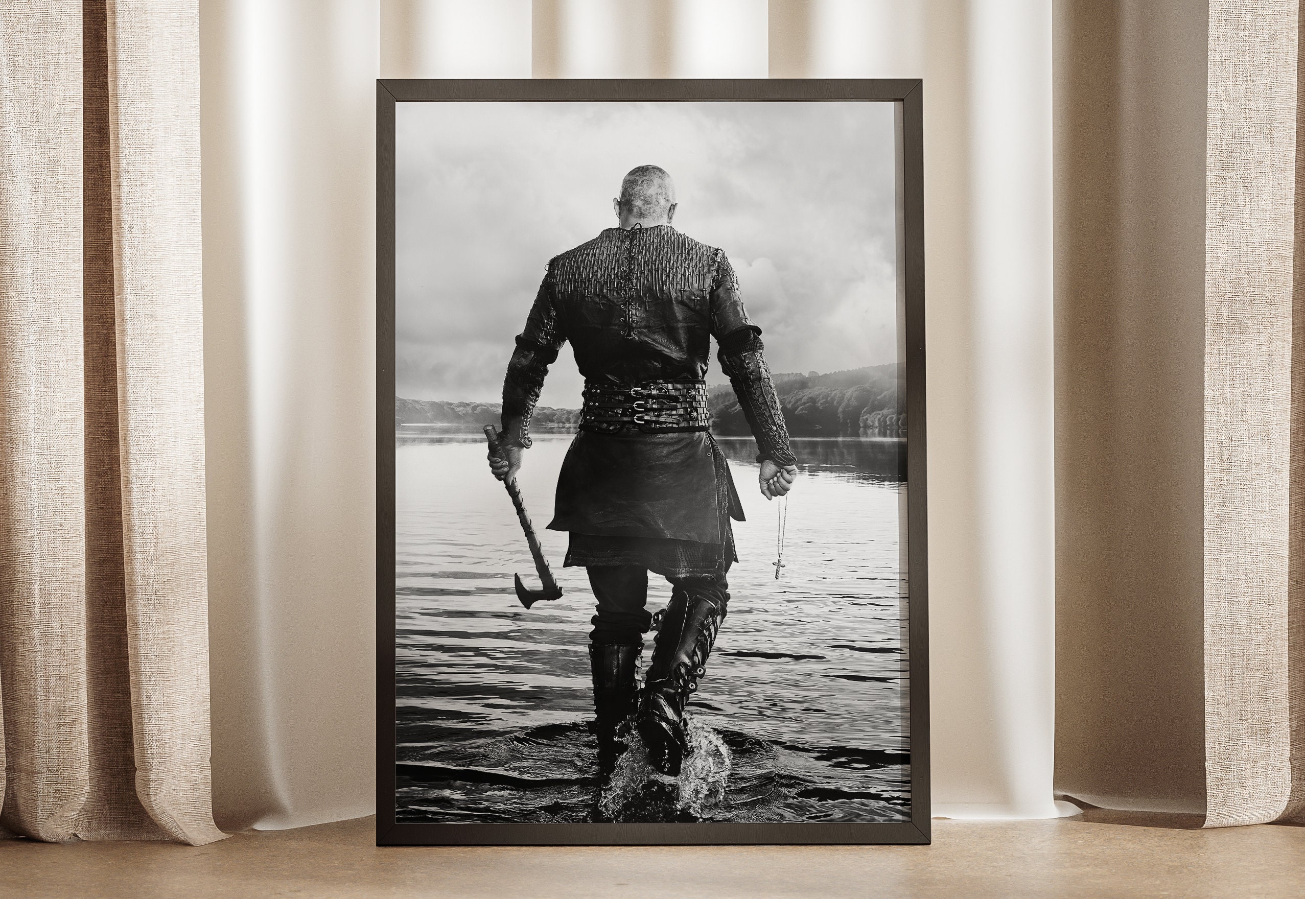 Viking Poster, Vikings, Ragnar Lothbrok, Lagertha, Odin, Ragnar, Poster ...