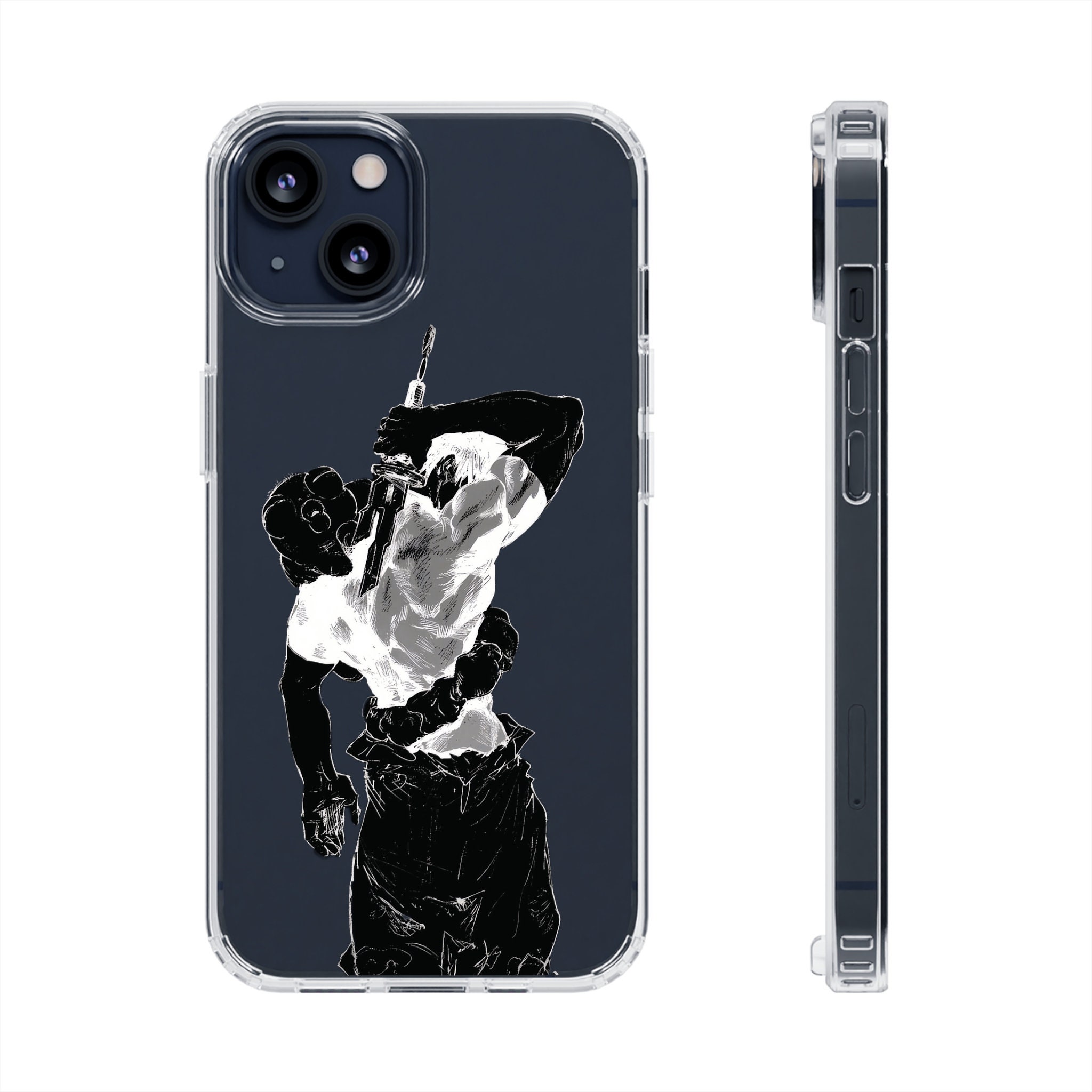 Jujutsu Kaisen Toji Fushiguro Clear Phonecase - Etsy
