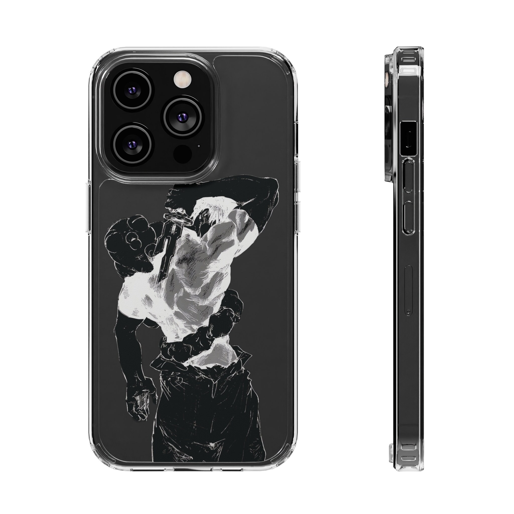 Jujutsu Kaisen Toji Fushiguro Clear Phonecase - Etsy