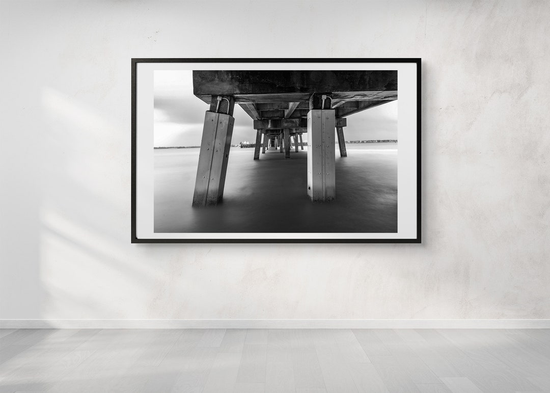 Calming Wall Art Under Bridge Photo Print, Decor for Home, Office ...