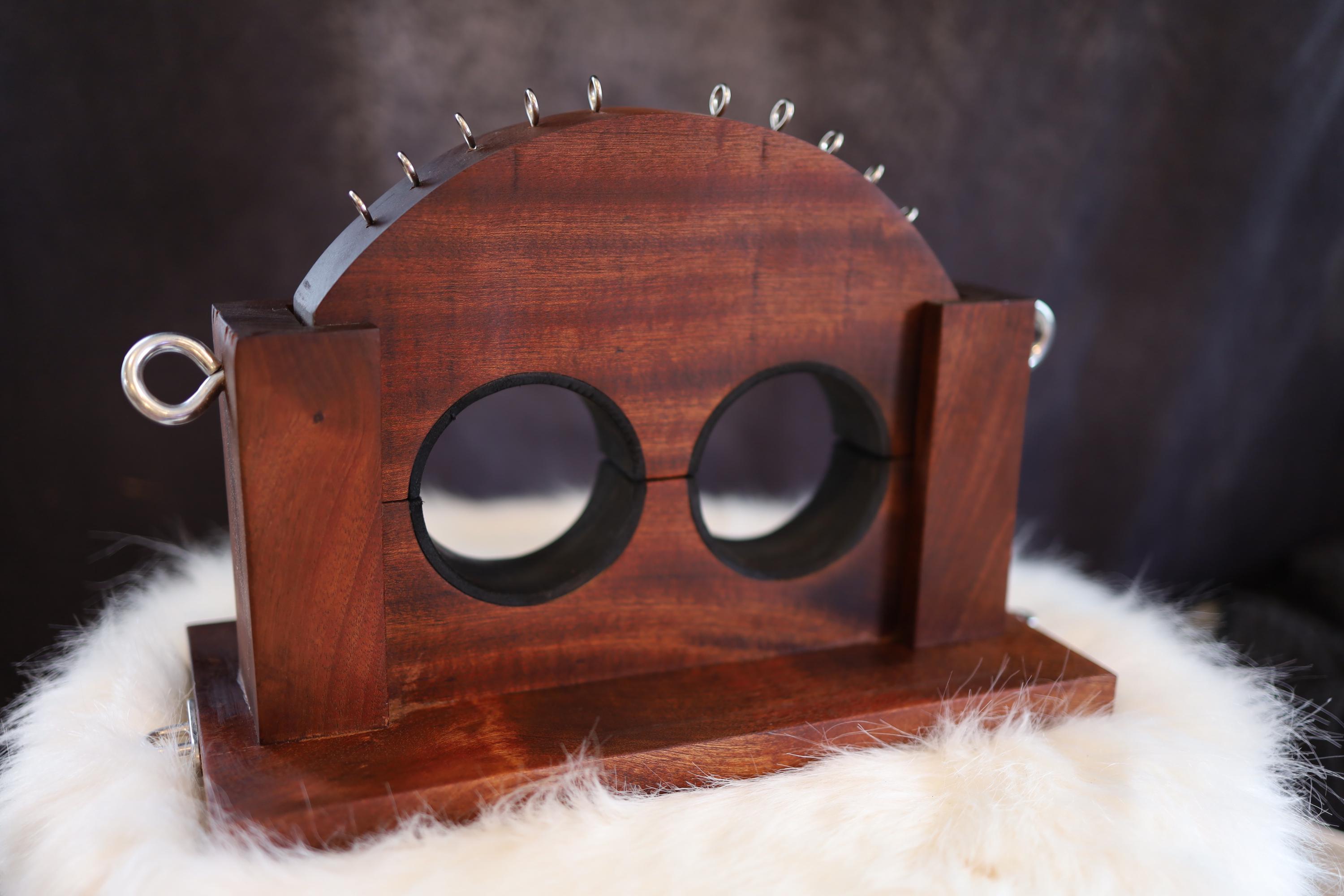 Exotic Wooden BDSM Tickle Stocks - Etsy