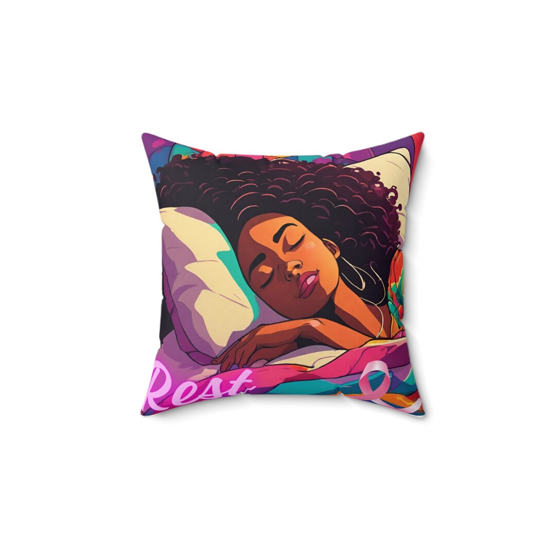 Breast Cancer Awearness rest Accent Pillow - Etsy