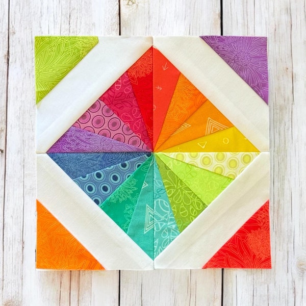 Paper Pieced Block - Etsy