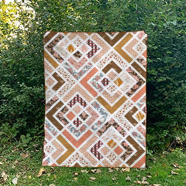 Throw Quilt Kit - Etsy