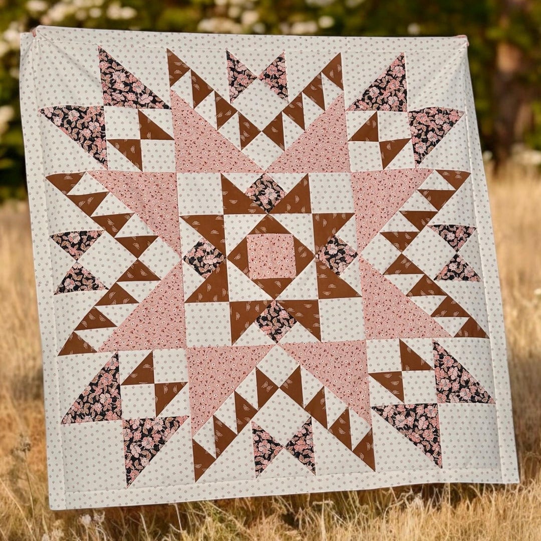 True North Quilt Kit + Laundry Basket Quilts + Large Barn Star Quilt ...