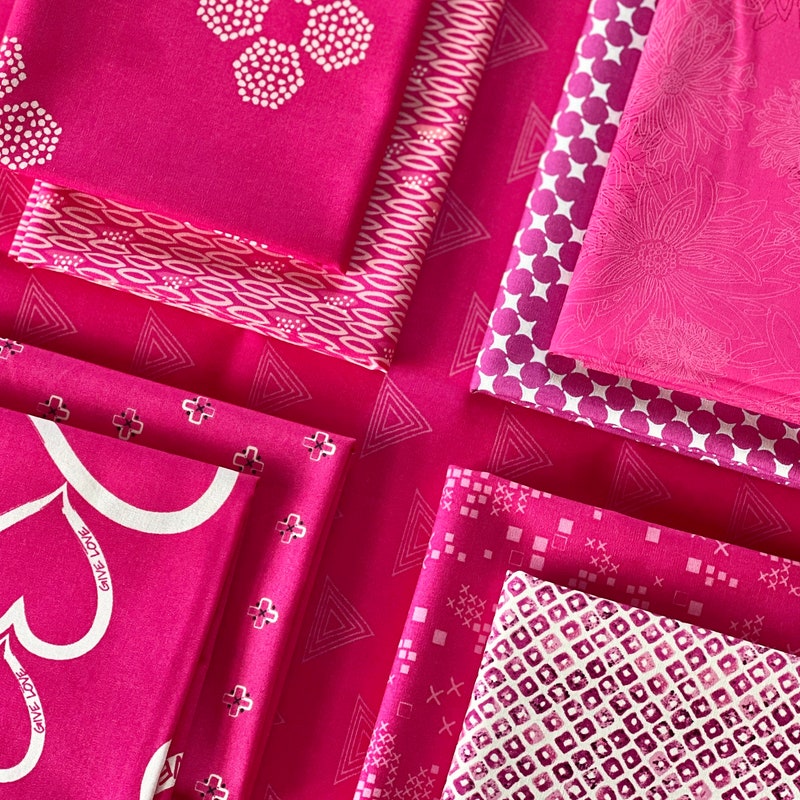Pink Fabric - Etsy