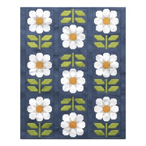 Daisy Mae Quilt Kit + Abby Maed Quilt Kit + Modern Flower Quilt Kit + Large Flower Quilt Kit ...