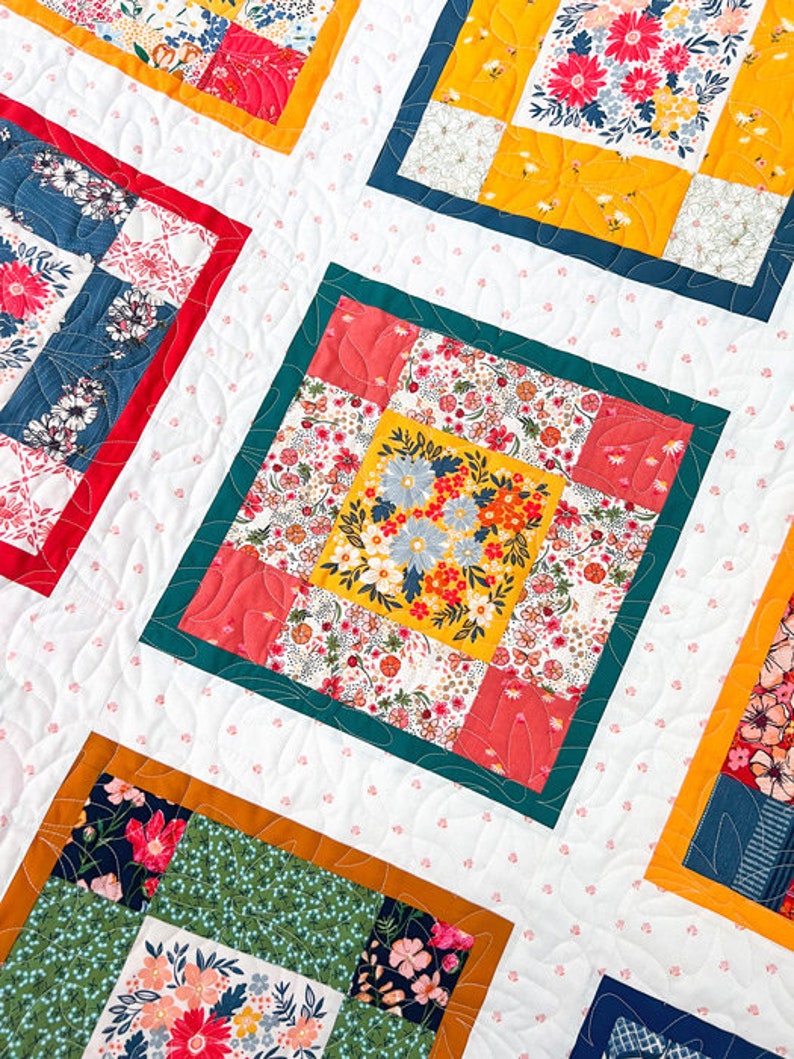 Art Gallery the Flower Fields Fat Quarter Bundle 15 Fat Quarters Bright ...